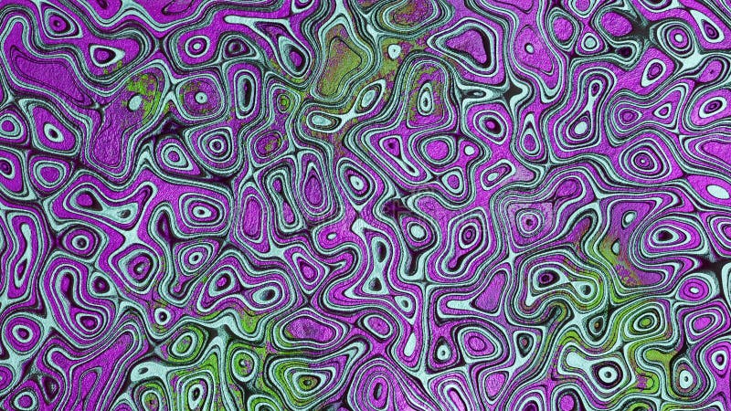 A Pattern Made of Irregular Curves that Looks Like a Wetland ...