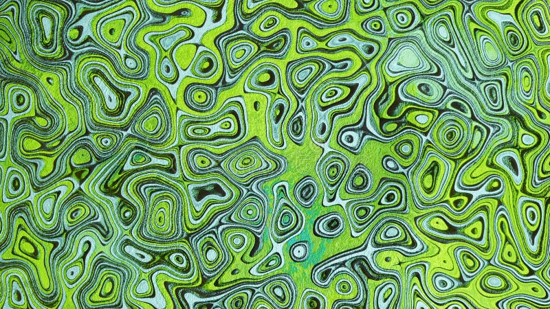 A Pattern Made of Irregular Curves that Looks Like a Wetland ...