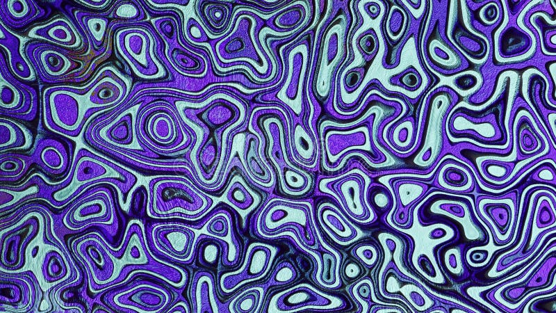 A Pattern Made of Irregular Curves that Looks Like a Wetland ...