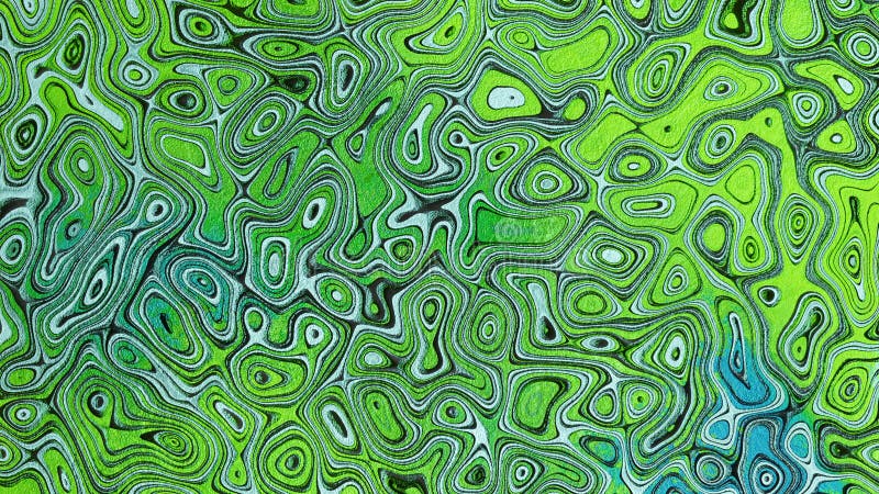 A Pattern Made of Irregular Curves that Looks Like a Wetland ...