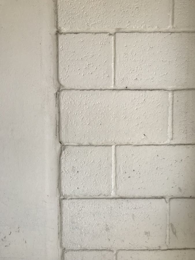Pattern of a Concrete Block Wall Stock Image - Image of background ...