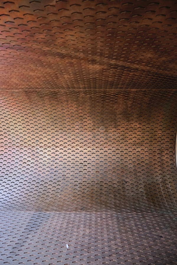 Pattern of Copper Metal Grating. Metallic Copper Mesh Metal Texture ...