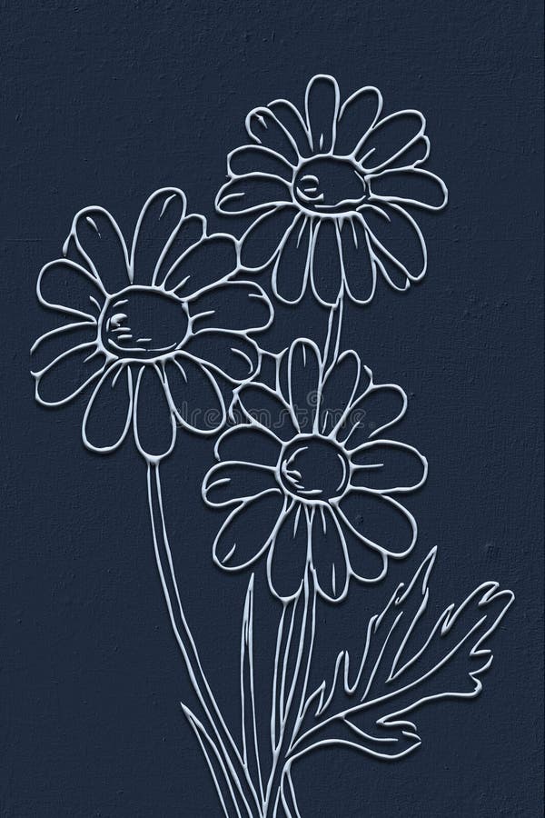 3D Botanical Illustration. Pattern for the Cover, for Printing ...