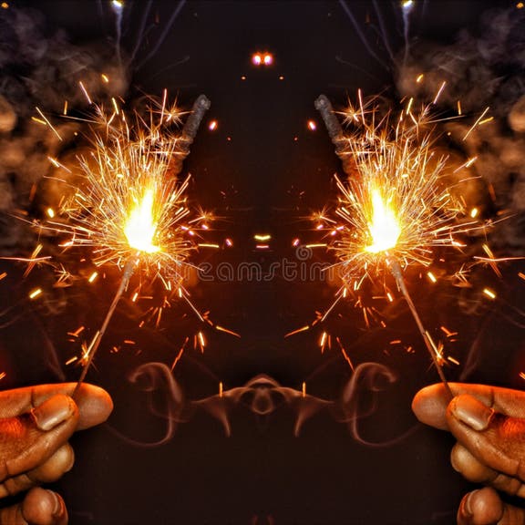 Pattern of Cracking and Lightning Stock Photo - Image of fire, sparkler ...