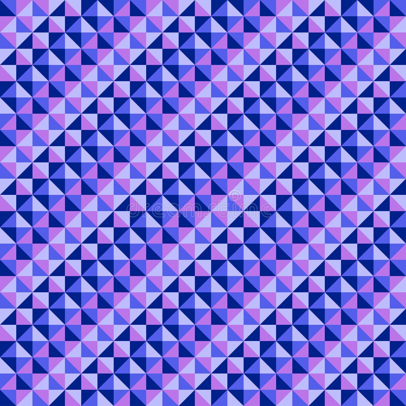 Pattern Created by Different Shades of Neon Purple Triangles Stock ...