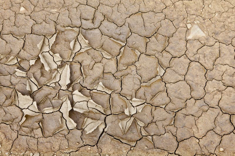 Pattern Created from a Photo Cracked Earth. Dry Weather, Drought. Stock ...