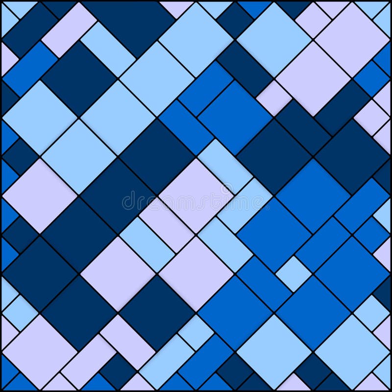 Pattern with Decorative Geometric Stock Illustration - Illustration of ...