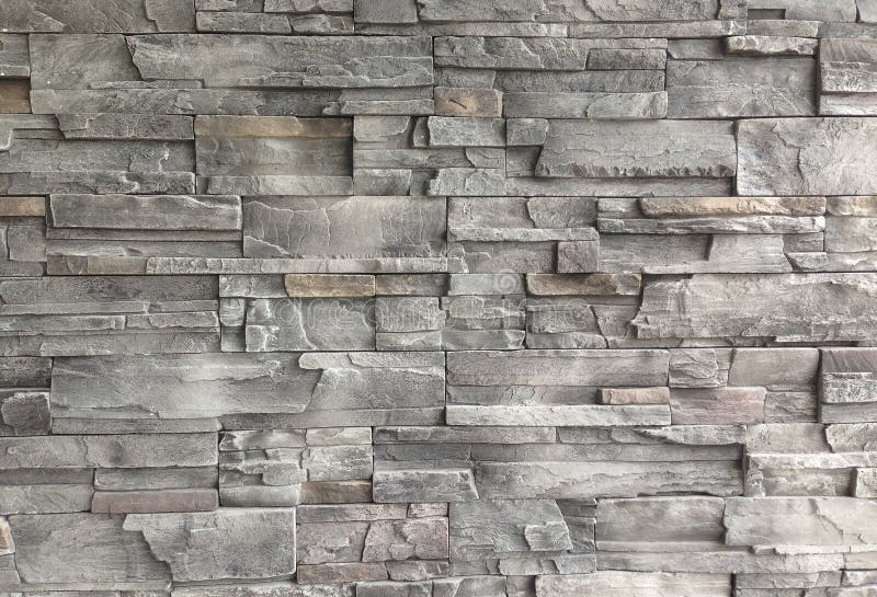 Pattern of Decorative Slate Stone Wall Surface Stock Photo - Image of ...