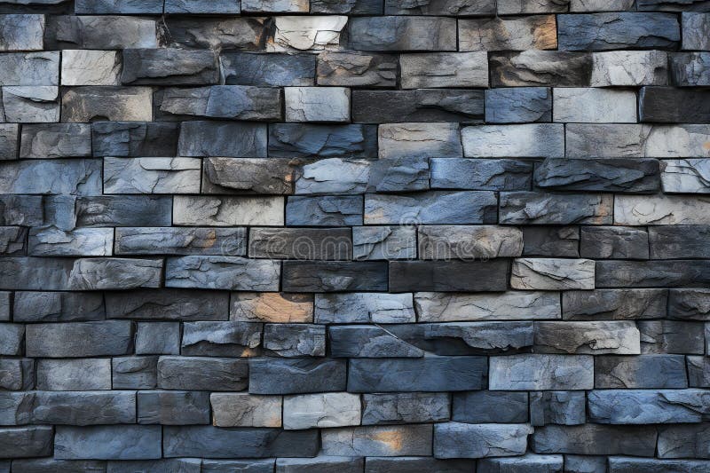 Pattern of Decorative Slate Stone Wall Surface for Interior Design and ...