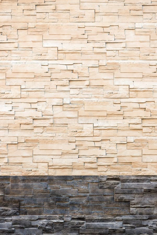 Pattern from Decorative Slate Stone Wall Surface. Stock Photo - Image ...