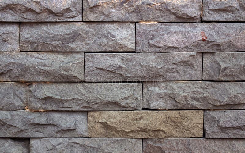 Pattern of Decorative Stone Wall Background Stock Photo - Image of ...