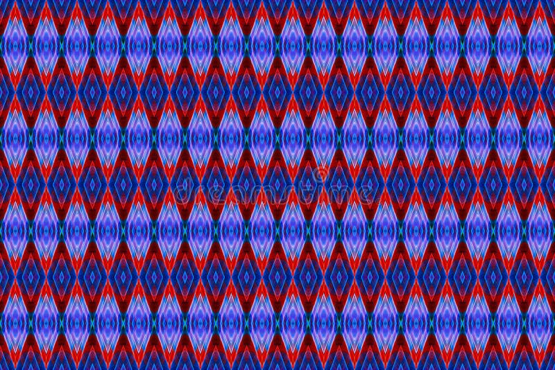 Pattern Design of Diamonds, Interlaced Stock Illustration ...