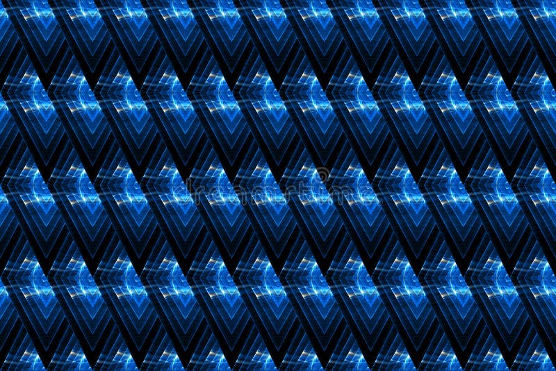 Pattern Design of Diamonds, Layer upon Layer Stock Illustration ...