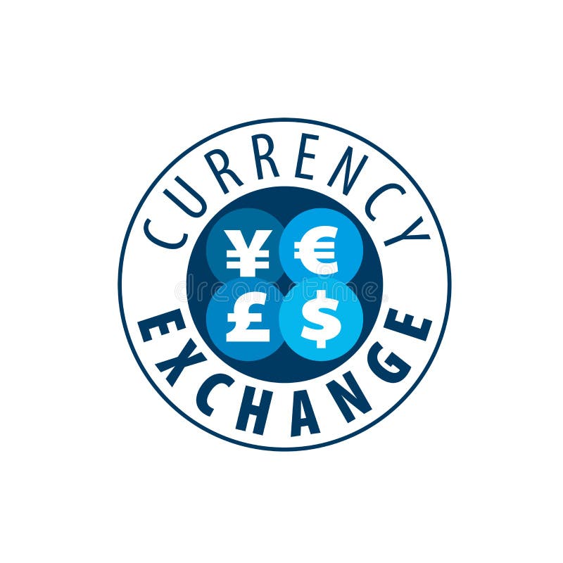 Vector Logo Currency Exchange Stock Vector - Illustration of european ...