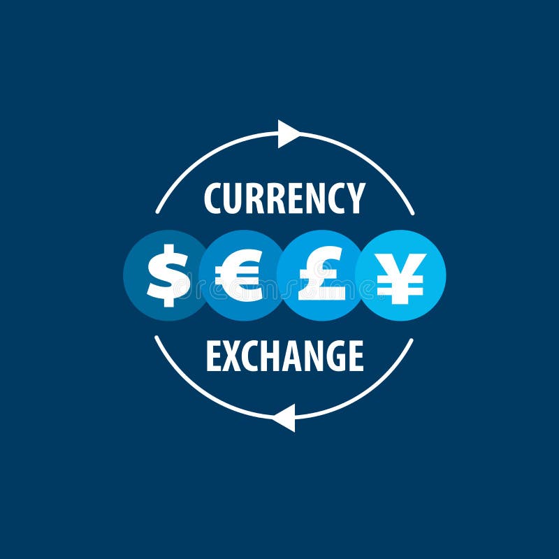 Vector Logo Currency Exchange Stock Vector - Illustration of bank, flat ...