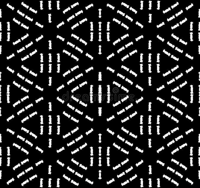 Two Color Pattern Pattern Design. Stock Vector - Illustration of ...