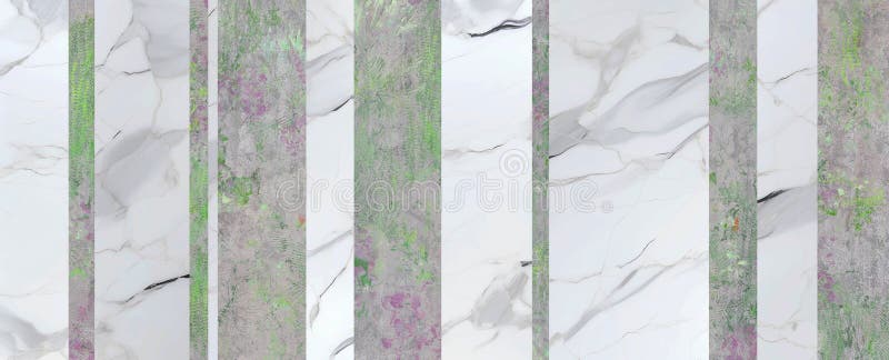 White Marble. Natural Stone and Marbles Geometry Background with Flower ...