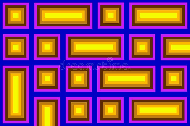 Pattern Design of Repeated Multi-color Pattern, Illustration Design ...