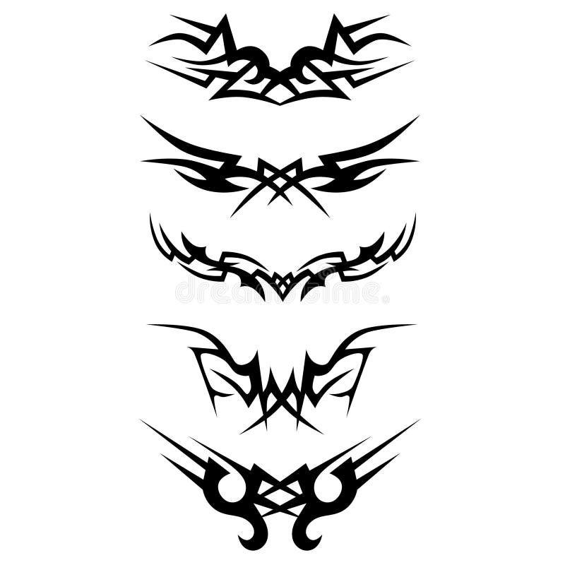 Pattern. Design.Tattoo. stock vector. Illustration of simple - 66183933