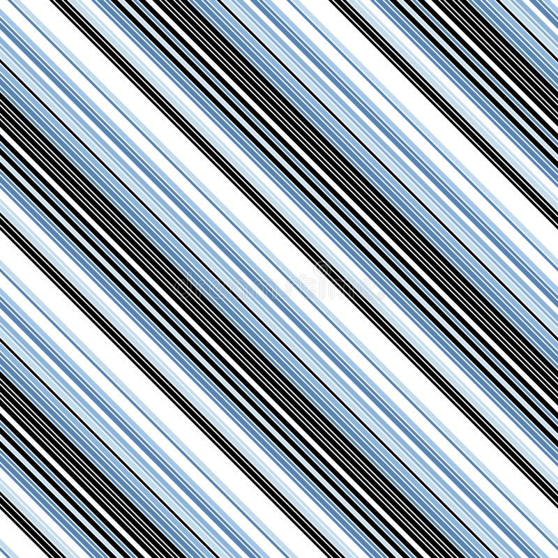 Pattern with Diagonal Color Stripes and Outline, Modern Stylish Image ...