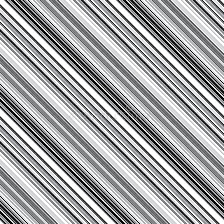 Pattern with Diagonal Gray Stripes and Outline, Modern Stylish Image ...