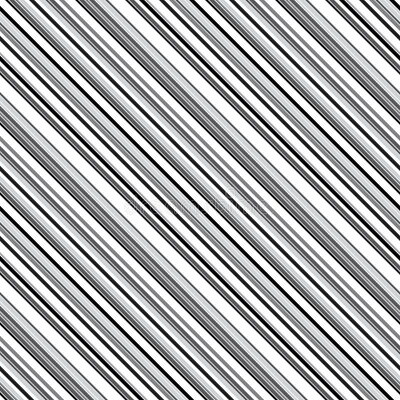 Pattern With Diagonal Black Stripes And Outline, Modern Stylish Image ...