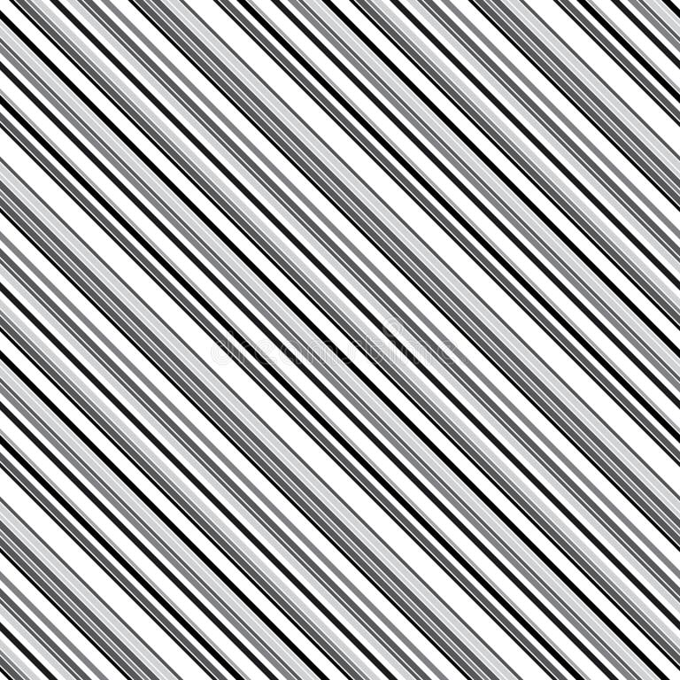 Pattern with Diagonal Gray Stripes and Outline, Modern Stylish Image ...