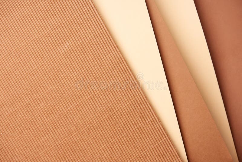 Pattern of Diagonal Paper Sheets in Beige Stock Photo - Image of ...