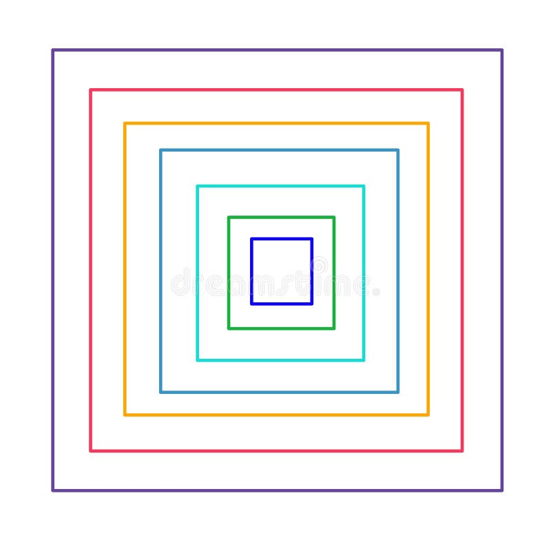 Diminishing Squares Stock Illustrations – 97 Diminishing Squares Stock ...