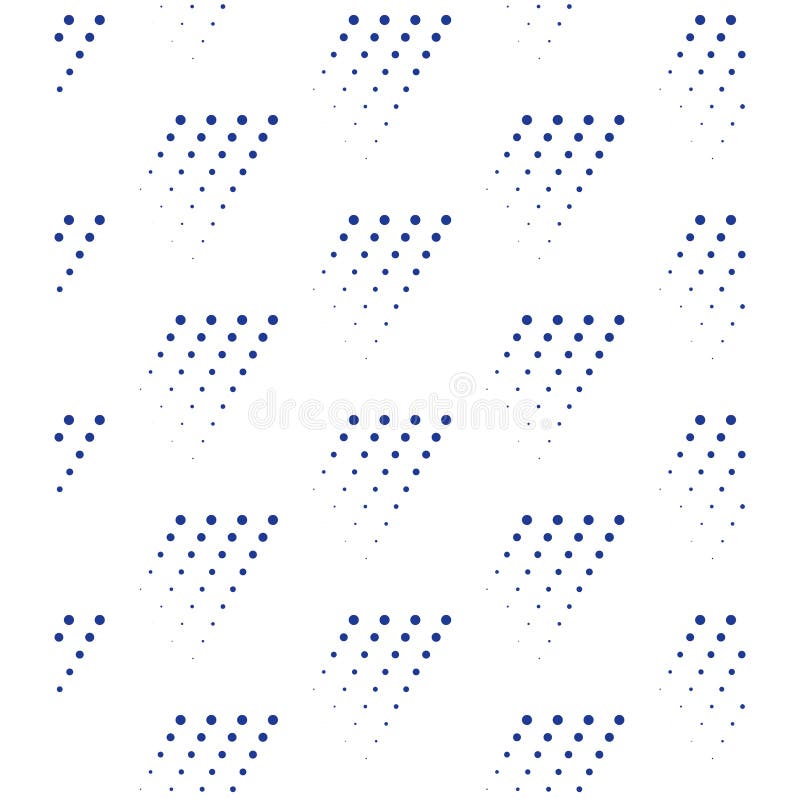 Pattern with dynamic dots stock vector. Illustration of business ...