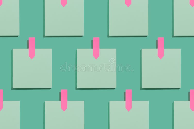 Pattern of Empty Light Green Paper Sheet for Notes on a Light Green ...