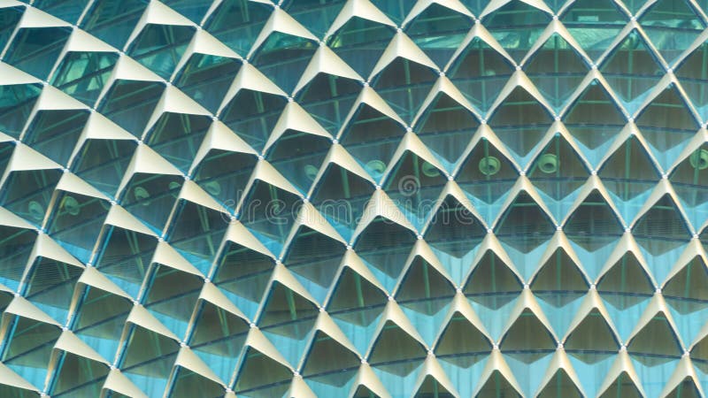 Pattern Exterior FaÃ§ade in Triangle Pattern with Shadding and Glass ...