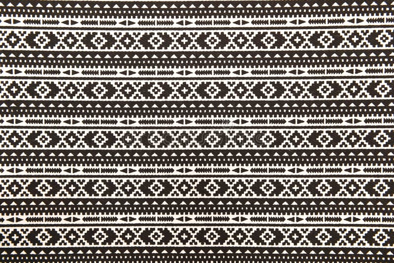 Pattern on Fabric Texture for Background Stock Image - Image of ...