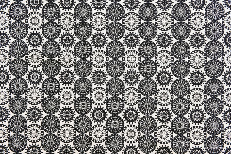 Pattern on Fabric Texture for Background Stock Image - Image of ...