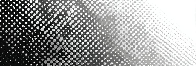 Visual Representation of Halftone Pattern with Varying Dot Sizes and ...