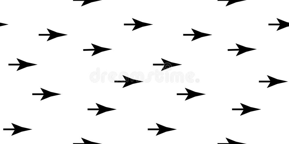 Pattern Featuring Black Arrows on a White Background Creating a Dynamic ... Pattern Featuring Black Arrows on a White Background Creating a Dynamic ...