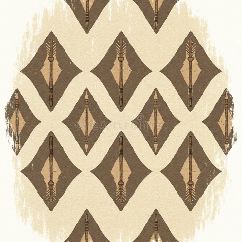 Pattern Featuring Geometric Diamond Shapes in a Repetitive Arrangement ...