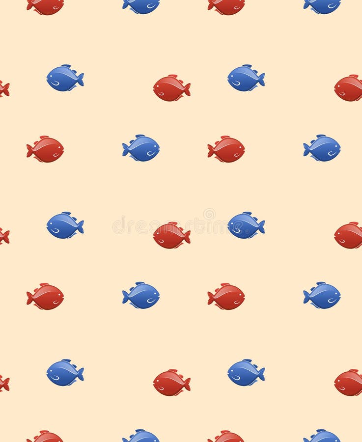 Pattern of fish stock vector. Illustration of abstract - 89158557