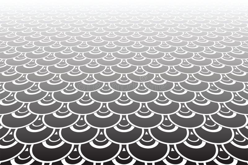 Fish Scale Seamless Textures Set. Stock Vector - Illustration of motif ...