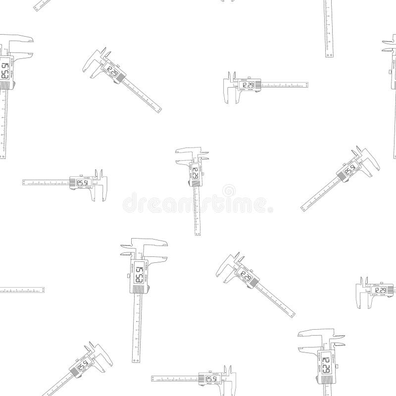 Pattern of Flat Just a Vernier Caliper and a Digital Vernier Caliper ...