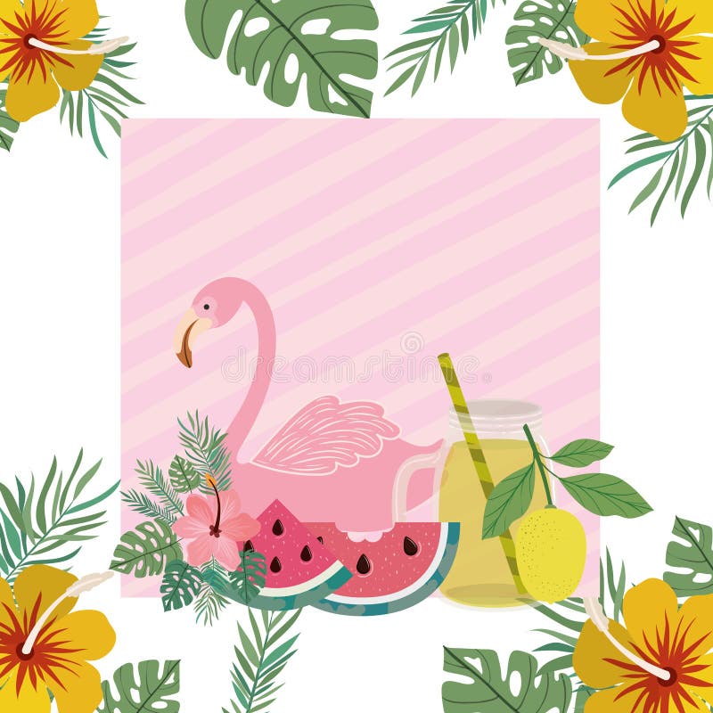 Pattern of Flemish with Summer Flowers Stock Vector - Illustration of ...