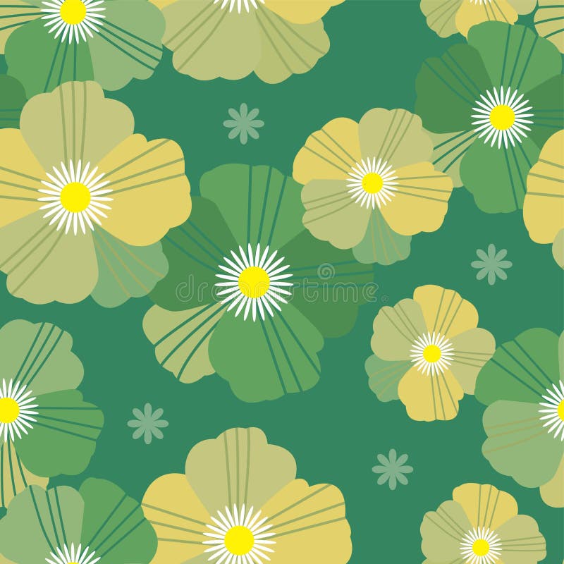 Pattern Flower Seamless Picture. Image: 16794405