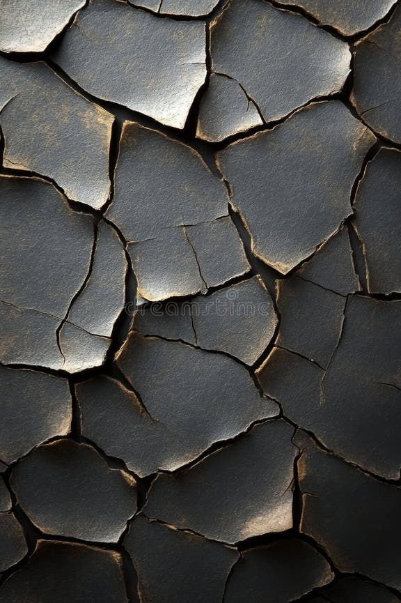 The Pattern of Folded Black Toner Paper Beneath a Cool Poster Overlay ...