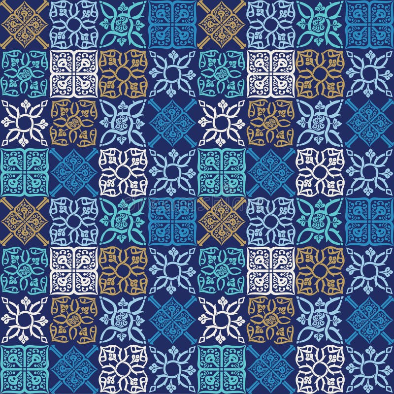 Mediterranean Seamless Pattern. Stock Vector - Illustration of ornament ...