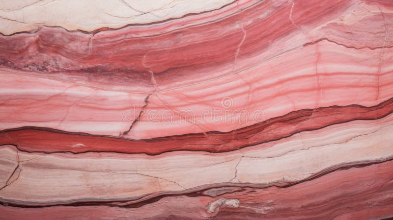 Pattern Forms in Red Rock Face Textured Background Stock Illustration ...