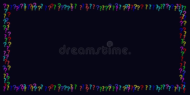 Rainbow Question Marks Stock Illustrations – 1,244 Rainbow Question ...