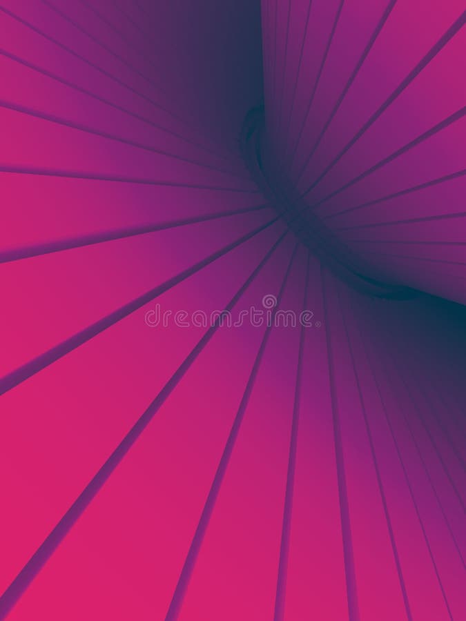 Pattern of Futuristic Geometric Shapes Surrounded by Pink Mist ...