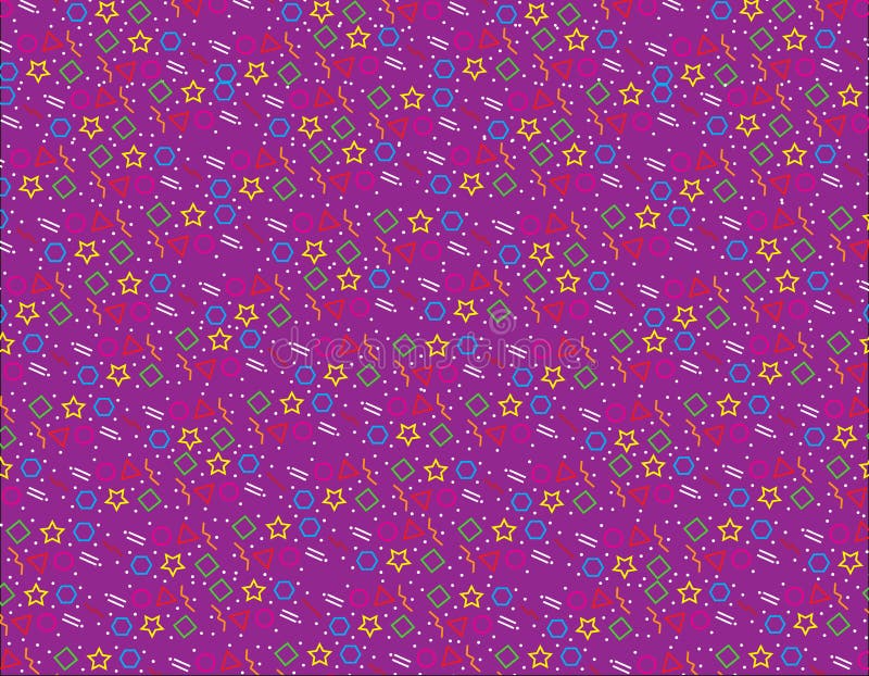 Pattern Geometric Background Texture Pink Design Stock Illustration ...