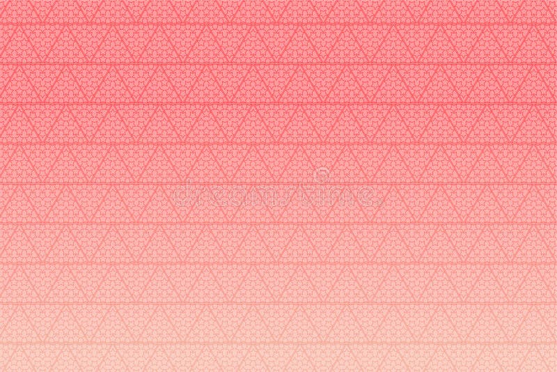 Pattern with Geometric Elements in Pink-gold Gradient Tones. Abstract ...