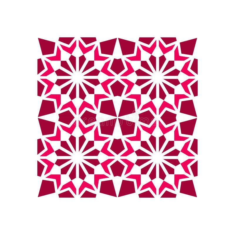 Pattern Geometric Islamic Background Template Vector Art Stock Vector ...